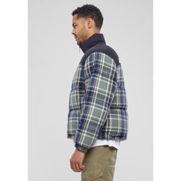 Karl Kani Herren Winterjacke &raquo; Unisex KU233-007-1 KK OG Flannel Block Puffer Jacket&laquo; 1 Stk. tlg. ohne Kapuze L
