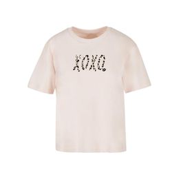 Merchcode T-Shirt &raquo;Ladies XOXO Everyday Tee&laquo; 1 Stk. pink L L Oversize‐Schnitt mit langer L&auml;nge, lockere Silhouette f&uuml;r legere Layering