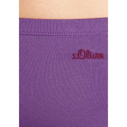 s.Oliver Damen s.Oliver Panty 3er-Pack, aus elastischer Baumwoll-Qualit&auml;t bunt 32/34 (S)