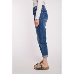 Haily's Haily&rsquo;s Damen HaILY&rsquo;S High-waist-Jeans &raquo;LG HW C JN Mirell&laquo; mit Gummizug am Bund blau XL (42), N-Gr