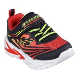 Skechers Jungen Lauflernschuh &raquo;FLEX-GLOW ULTRA LIGHTS&laquo; , Blink,-Klettschuh zum Schl&uuml;pfen, Neon, Gr&ouml;&szlig;enschablone zum Download schwarz 21