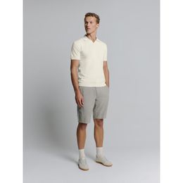 NO EXCESS Herren NO EXCESS T-Shirt &raquo; Poloshirt mit kurzen &Auml;rmeln&laquo; beige XXL