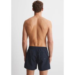 Marc O'Polo Marc O'polo Damen Marc O'Polo Badeshorts &raquo;Essentials Beach Jersey&laquo; mit seitlichem Schriftzug-Design blau M, N-Gr