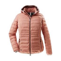 STOY Damen STOY Steppjacke &raquo;STS 17 WMN QLTD JCKT&laquo; atmungsaktive Steppjacke mit abnehm. Kapuze in gro&szlig;en Gr&ouml;&szlig;en orange 48