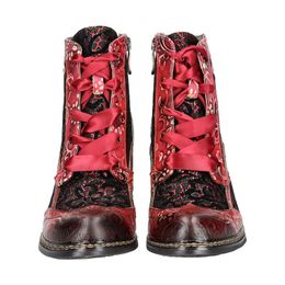 Laura Vita Damen Laura Vita Schn&uuml;rstiefelette &raquo;Laura Vita Stiefelette Leder/Textil&laquo; 37