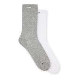 Hugo Underwear Damen HUGO Underwear Freizeitsocken &raquo;2P RS UNI CC W&laquo; Packung, 2er Pack, 2 Stk. tlg. mit gerolltem B&uuml;ndchen wei&szlig; 39-42