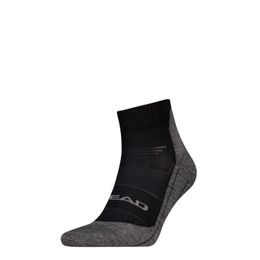 Head Damen Kurzsocken &raquo;Head HIKING COOL QUARTER 1P&laquo; schwarz 43-46