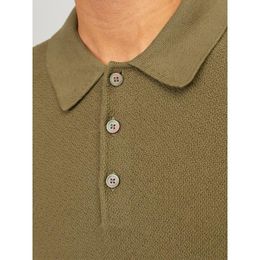 Jack & Jones Jack & Jones Herren Poloshirt &raquo;JPRBLUSANDRI KNIT POLO SN&laquo; gr&uuml;n S