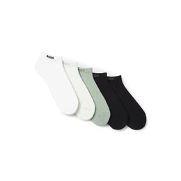 BOSS Herren BOSS Sneakersocken &raquo;5P AS Uni CC&laquo; Packung, 5 Paar tlg. mit BOSS Label 43-46
