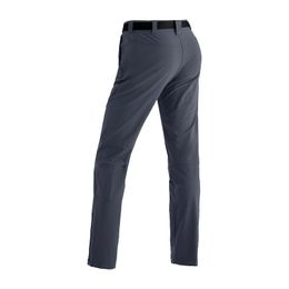 Maier Sports Damen Funktionshose &raquo;Inara slim&laquo; Herren Wanderhose, atmungsaktive Outdoor-Hose, 4 Taschen, Slim Fit grau 80, Langgr&ouml;&szlig;en