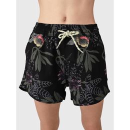 Brunotti M&auml;dchen Badeshorts &raquo;Turvino Girls Swimshort&laquo; f&uuml;r Jugendliche, schnell trocknendes Material, stretchf&auml;hig schwarz 140, N-Gr
