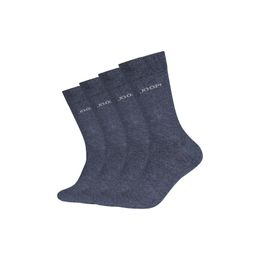 JOOP! Herren JOOP! Socken &raquo;premium essentials&laquo; 4 Paar, Premium Essentials, verst&auml;rkte Ferse, haltbare Spitze blau 43-46