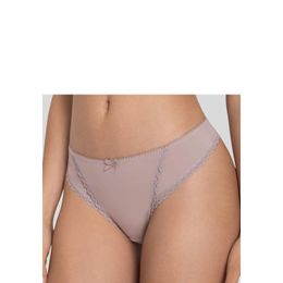 s.Oliver Damen s.Oliver String &raquo;Camille&laquo; mit feiner Spitzenborte braun 32/34