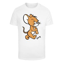 Merchcode T-Shirt &raquo;Herren Tom & Jerry - Angry Mouse T-Shirt&laquo; 1 Stk. white XXL XXL Vielseitige T-Shirts f&uuml;r jeden Anlass