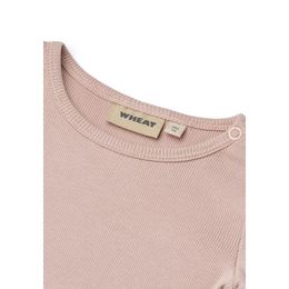 Wheat M&auml;dchen Wheat Langarmshirt &raquo;Rib T-Shirt L/S Ida&laquo; rosa 80