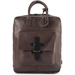 Harbour 2nd Backpack 'Urban Poets' female Brown size One Size
