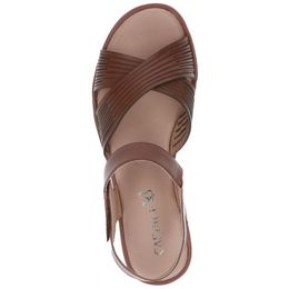 Caprice Damen Riemchensandale &raquo; Sandalen Leder&laquo; braun 36