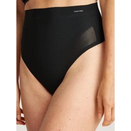 Calvin Klein Underwear Damen Formstring &raquo;SCULPTED FIRM MESH THONG&laquo; mit formendem Effekt, shapewear schwarz XL (42)