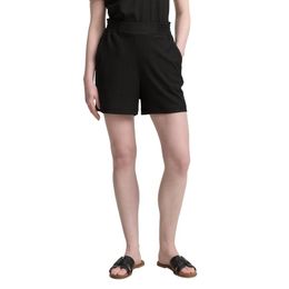 Tom Tailor Denim Damen Tom Tailor Denim Shorts Sommerhose gestreifte Optik schwarz M (38), N-Gr