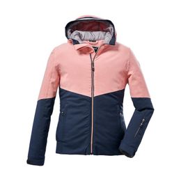 Killtec M&auml;dchen Skijacke &raquo;KSW 52 GRLS SKI JCKT&laquo; Wasser- und winddichte Skijacke mit urbanem Look und Fleecefutter rosa 164
