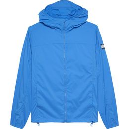 Tommy Jeans Herren Windbreaker &raquo;TJM SHELL JACKET EXT&laquo; mit Kapuze Freizeitjacke, &Uuml;bergangsjacke, Fahrradjacke Packable Lightweight blau 3XL