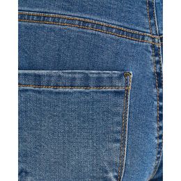 Freequent Damen Freequent Caprileggings &raquo;FQSHANTAL-CA-DENIM&laquo; mit extra breitem Bund blau XXL, N-Gr
