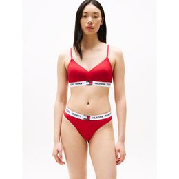Tommy Hilfiger Underwear Bralette-BH &raquo;BRALETTE LIFT&laquo; mit kontrastfarbenen Details, mit Logoschriftzug rot XS (34), N-Gr Bralette-BH