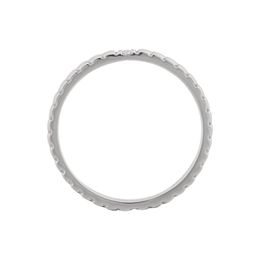 CAI Ca&iuml; Damen CA&Iuml; Fingerring &raquo;925/- Sterling Silber rhodiniert Herzen Zirkonia Stacking&laquo; wei&szlig;