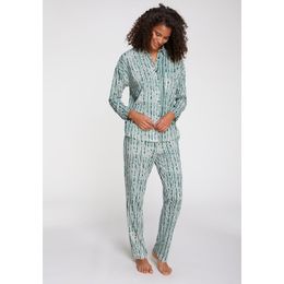 Vivance Dreams Damen Pyjama 2 tlg. Mit sch&ouml;nem Streifenmuster 36/38