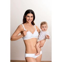 Anita MATERNITY Damen Still-BH &raquo;Miss Anita&laquo; Cup B-E, atmungsaktiv, Spacerschale, verstellbare Tr&auml;ger, schlicht wei&szlig; 90, Cup D