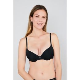 JOOP! Damen JOOP! T-Shirt-BH &raquo;Beautiful&laquo; nahtlose Cups, glatter Look, weiche Stretch-Qualit&auml;t schwarz 80, Cup B