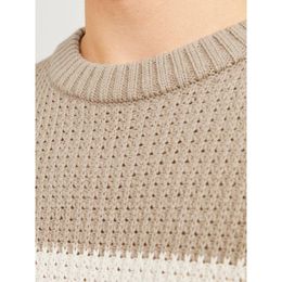 Jack & Jones Jack & Jones Herren Rundhalspullover &raquo;JJSANDER KNIT CREW NECK&laquo; beige S