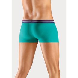H.I.S. H.I.S Herren Hipster Packung, 5 Stk. knapp sitzende Boxershorts mit Streifen aus Baumwollmischung bunt S (4), 5 Stk.