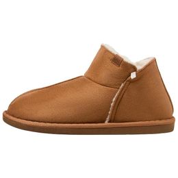 Apollo Damen Hausschuh &raquo;LADIES HOME BOOTS SUEDE&laquo; mit Logopr&auml;gung und kuscheligen, w&auml;rmenden Innenfutter braun 37/38