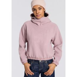 CMP Damen CMP Kapuzenpullover 1 Stk. aus Polyester, mit verstellbarer Kapuze, sportlicher Schnitt XS