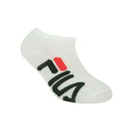 Fila Herren Sneakersocken &raquo;JUNIOR UNISEX INVISIBLE SOCKS&laquo; 6 Stk. tlg. mit Logoschriftzug seitlich wei&szlig; 27-30