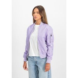 Alpha Industries Damen Bomberjacke &raquo;MA-1 VF Light W&laquo; lila XS