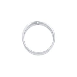 Kuzzoi Herren Silberring &raquo;Herren Bandring &Uuml;berkreuz Look 925 Silber&laquo; silber