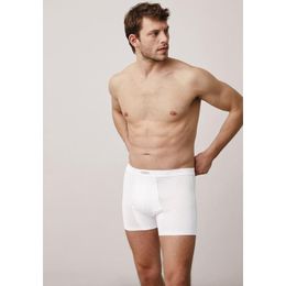 Ysabel Mora Herren YSABEL MORA Boxershorts &raquo;BASIC COLLECTION COTTON&laquo; 3er Pack, mit praktischem Eingriff im Schritt wei&szlig; M