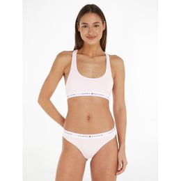 Tommy Hilfiger Underwear Damen Bikinislip mit Logo auf dem Taillenbund rosa XL (42/44)