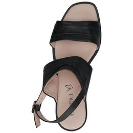 Caprice Damen Riemchensandale &raquo; Sandalen Leder&laquo; schwarz 40
