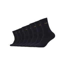 Camano Herren Sportsocken &raquo;function&laquo; 8 Paar tlg. mit verst&auml;rktem Sohlenbereich schwarz 39-42