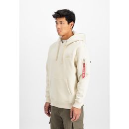 Alpha Industries Herren Hoodie &raquo;Backprint Hoodie &laquo; wei&szlig; M