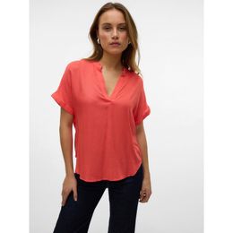 V&eacute;ro Moda VERO MODA Shirtbluse &raquo;VMBEAUTY SS TOP GA NOOS&laquo; Viskose, regular fit Dubarry XL XL Blusenshirt von VERO MODA