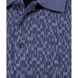 Ragman Herren Ragman Poloshirt blau M