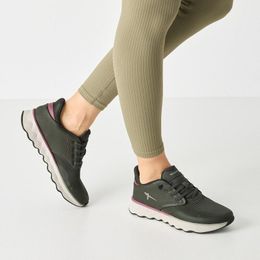 Tamaris Damen Slip-On Sneaker &raquo;Nowana&laquo; , Freizeitschuh, Halbschuh, Slipper mit Ortholite-Ausstattung gr&uuml;n 39