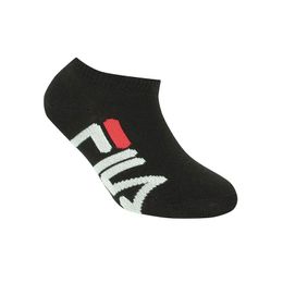 Fila Herren Sneakersocken &raquo;JUNIOR UNISEX INVISIBLE SOCKS&laquo; 6 Paar tlg. mit Logoschriftzug seitlich schwarz 31-34