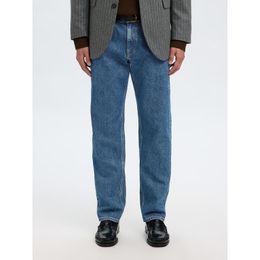 Selected Herren Selected Straight-Jeans &raquo;SLH196-STRAIGHT BEN KORI JEANS NOOS&laquo; blau 28, L&auml;nge 32