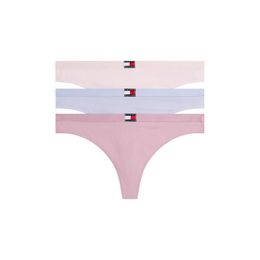 Tommy Hilfiger Underwear Damen String &raquo;3 PACK THONG (EXT.SIZES)&laquo; 3 Stk. basic, elastischer Bund, unifarben XL (42/44), 3 Stk.