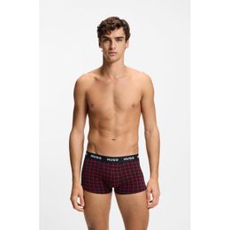Hugo Underwear Herren HUGO Underwear Trunk &raquo;TRUNK TRIPLET DESIGN&laquo; Packung, 3 Stk. mit Logobund XL (54), 3 Stk.